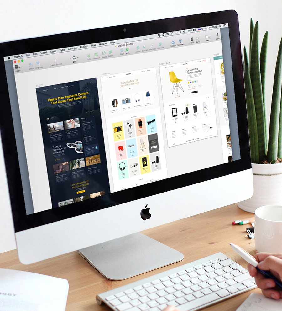 HTML 5 Presentation Design - La Chrysalide